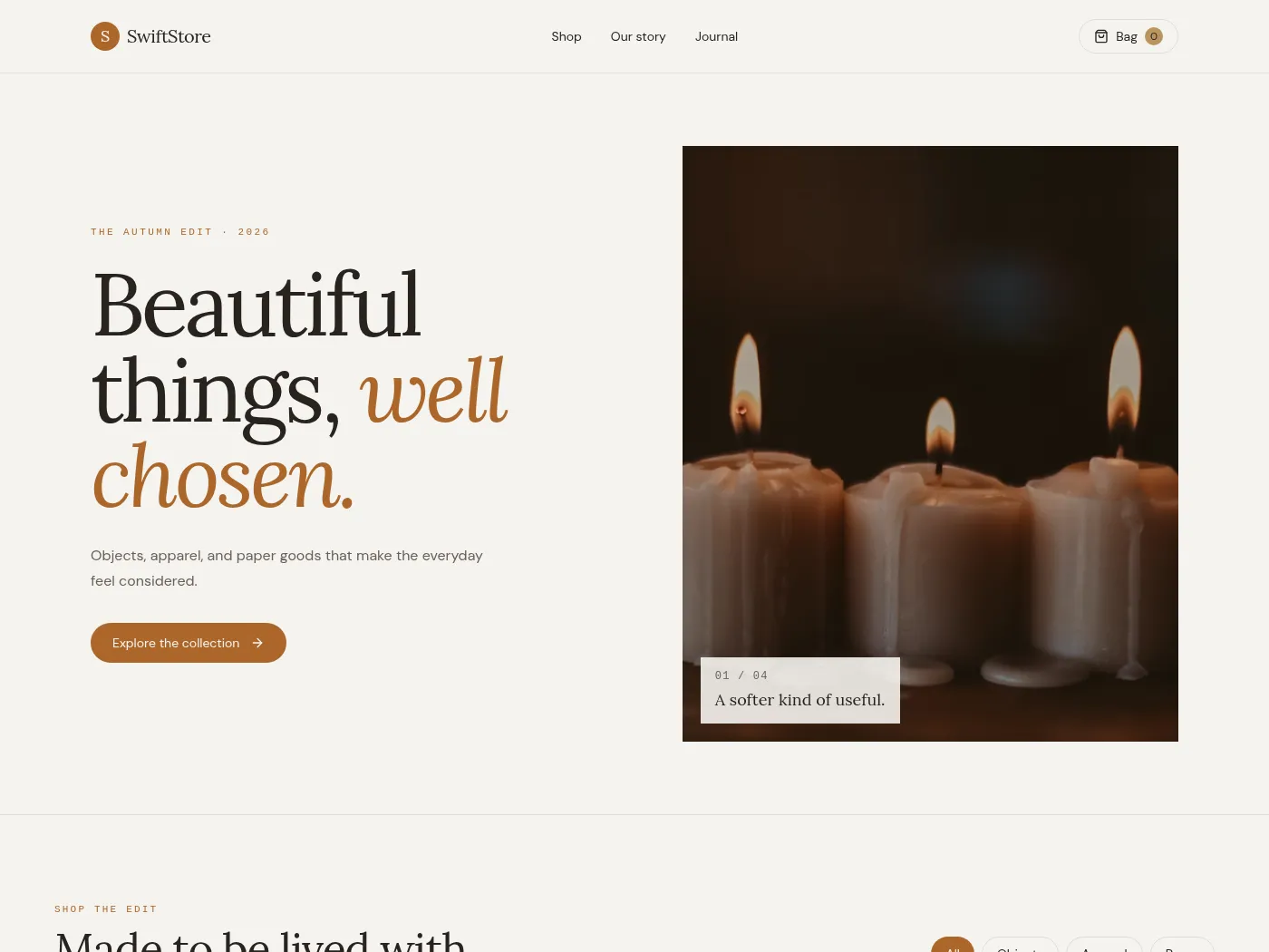 SwiftStore Web