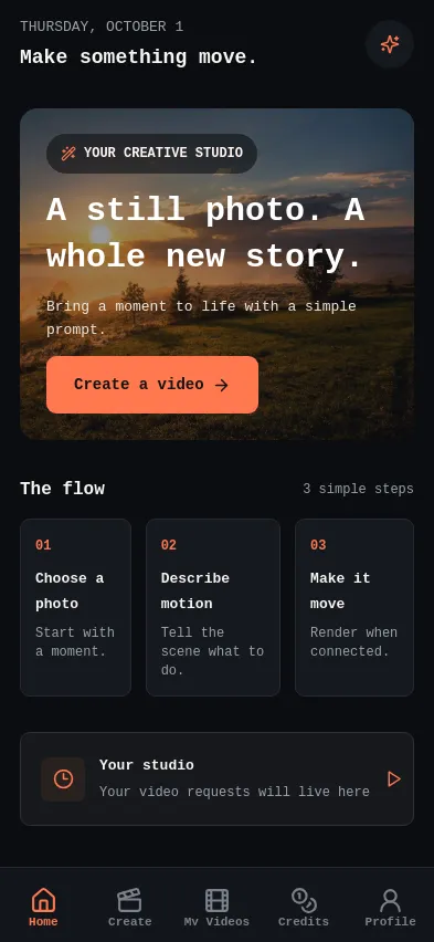 AI Video Generator Mobile
