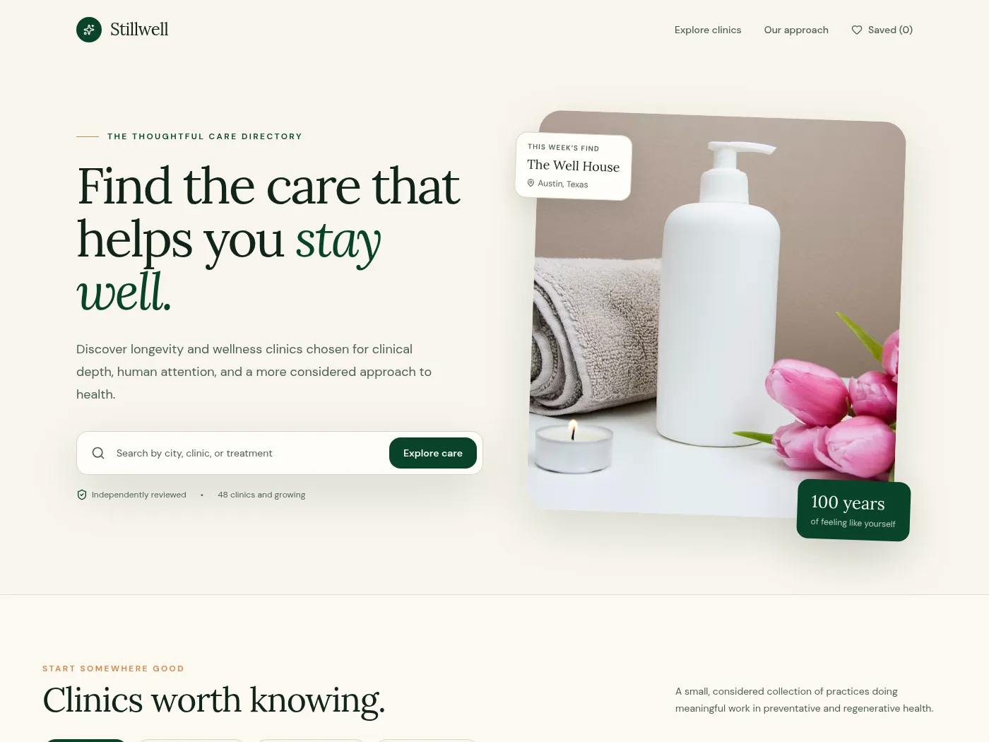 Longevity Clinic Finder