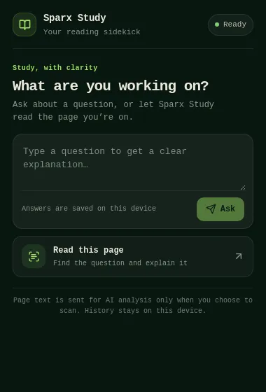 Sparx AI Helper