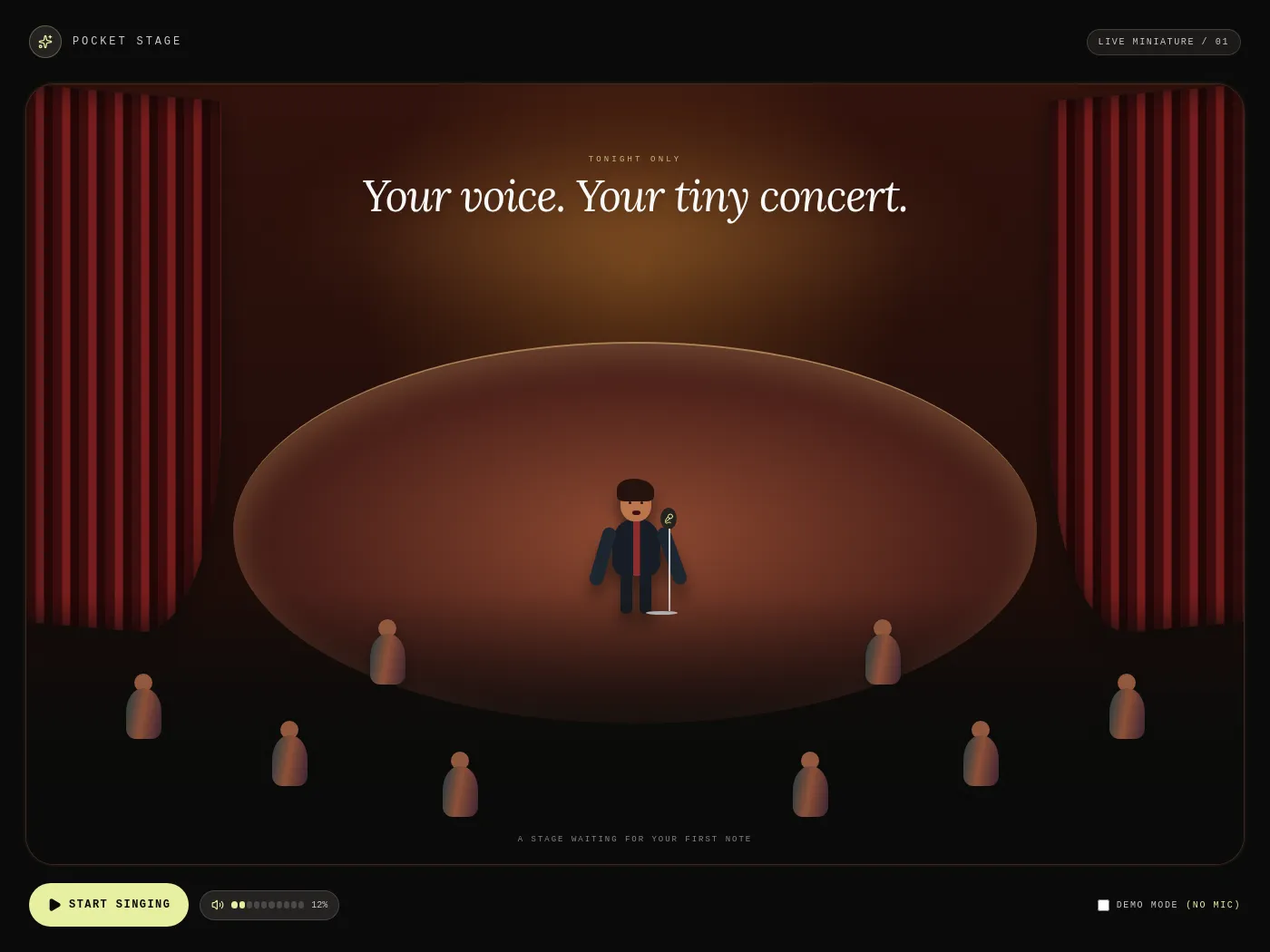Pocket Stage Concert