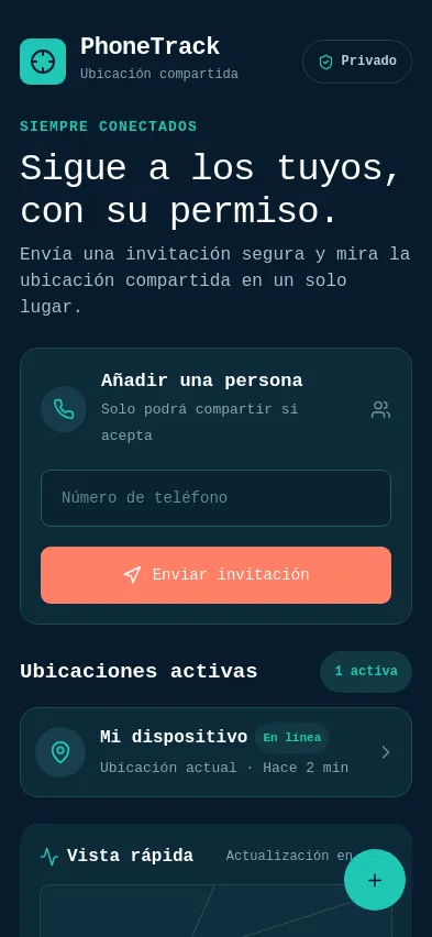 PhoneTrack GPS App