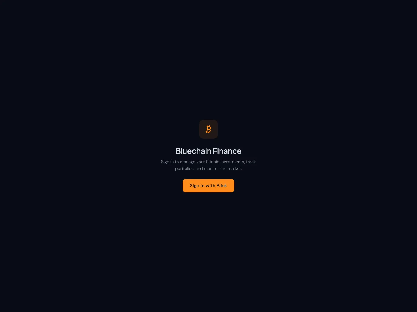 Bluechain Finance