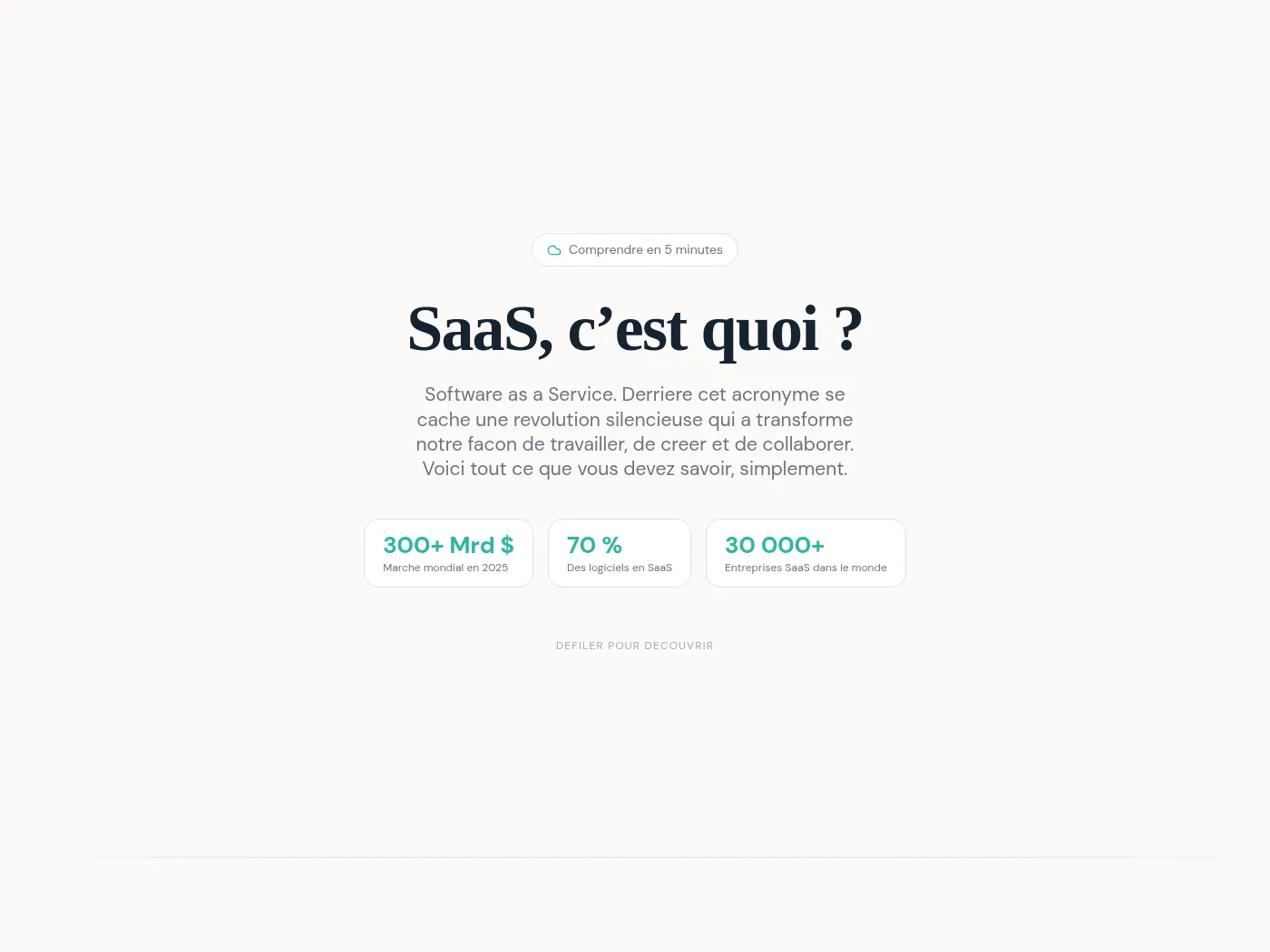 SaaS Explained