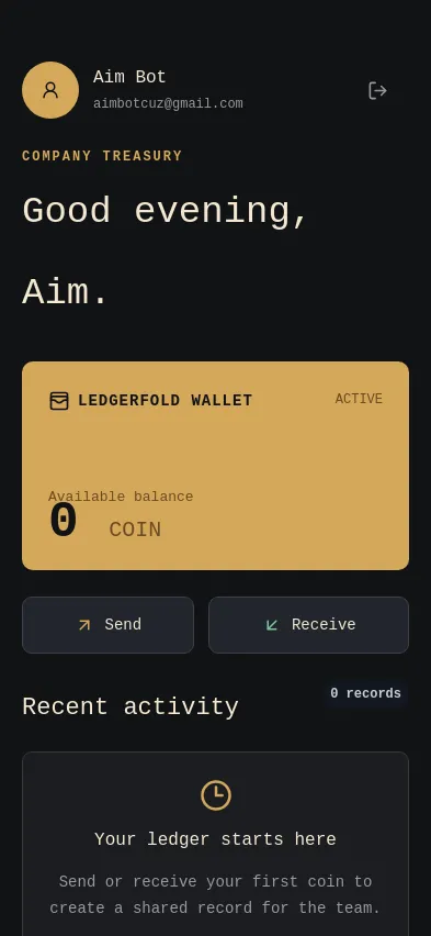 LARP Wallet App