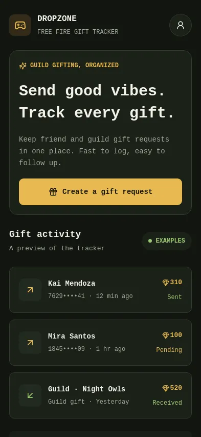 Donat Free Fire App