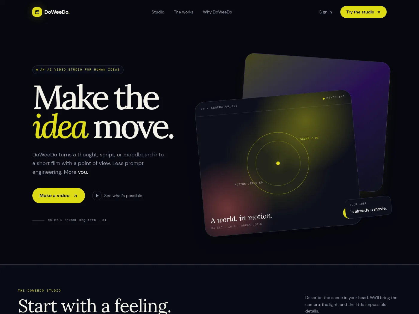 DoWeeDo AI Video Creator