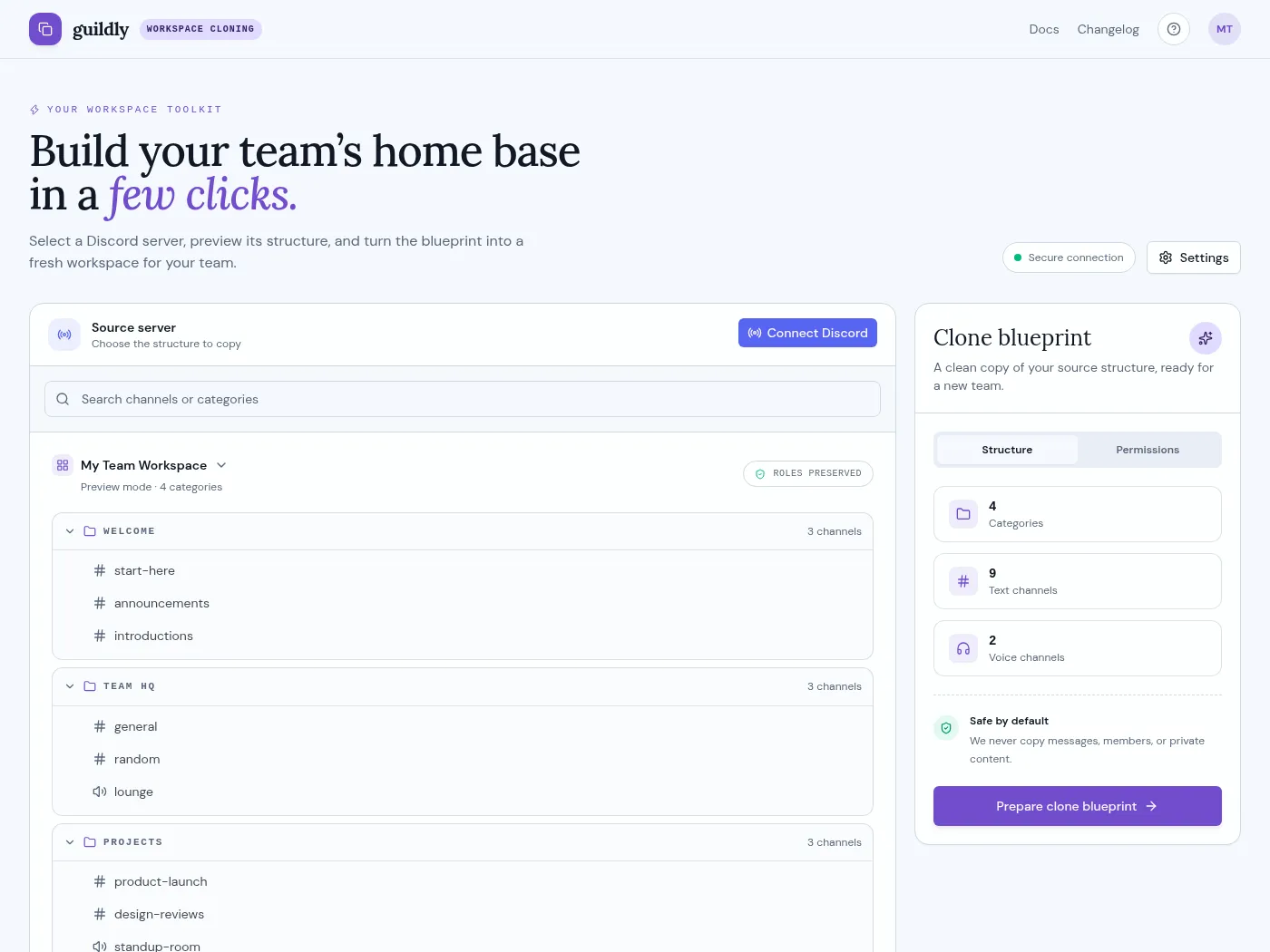 Discord Server Cloner