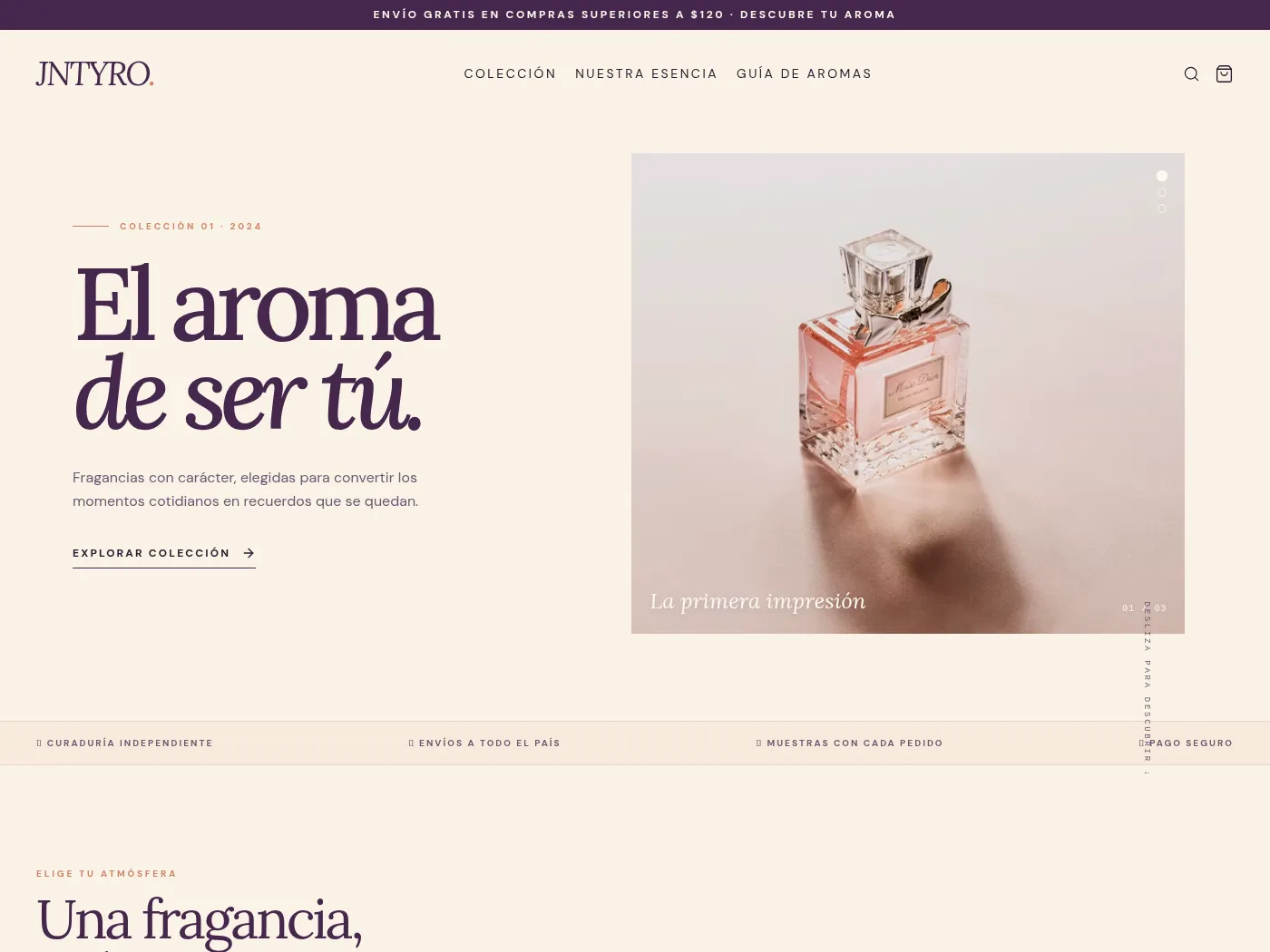 Perfume Catalog Launchpad