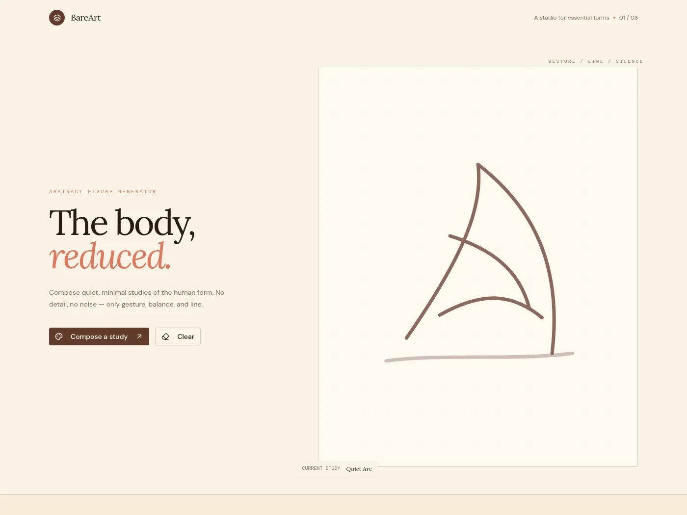 BareArt Generator
