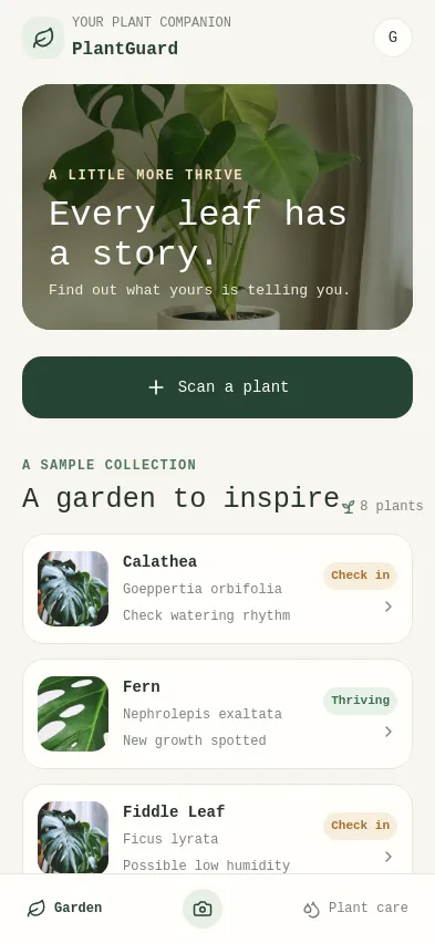 PlantGuard AI