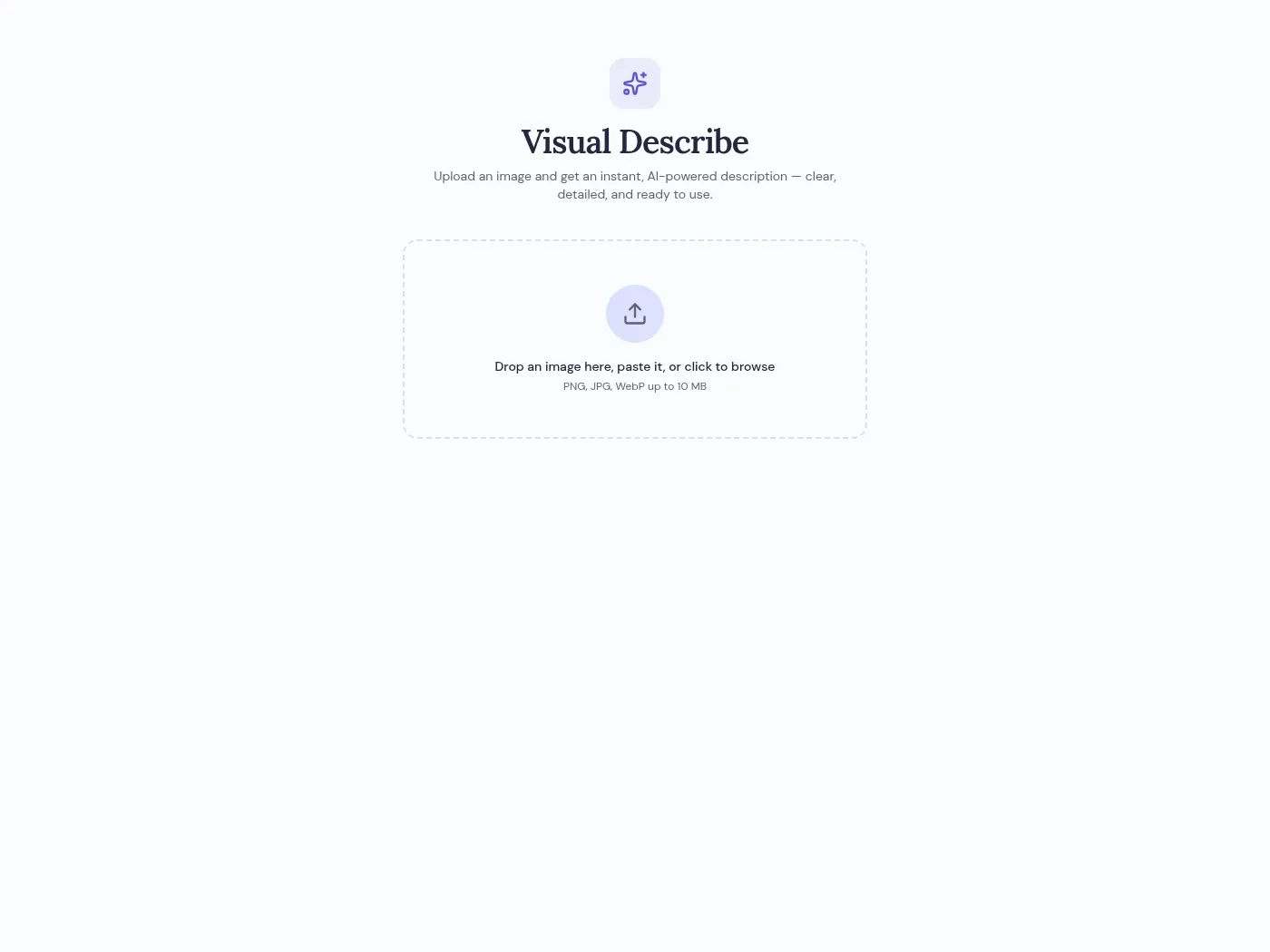 Visual Describe