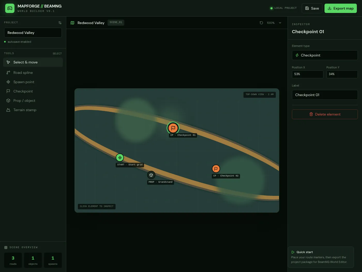 BEAMNG Custom Map Maker