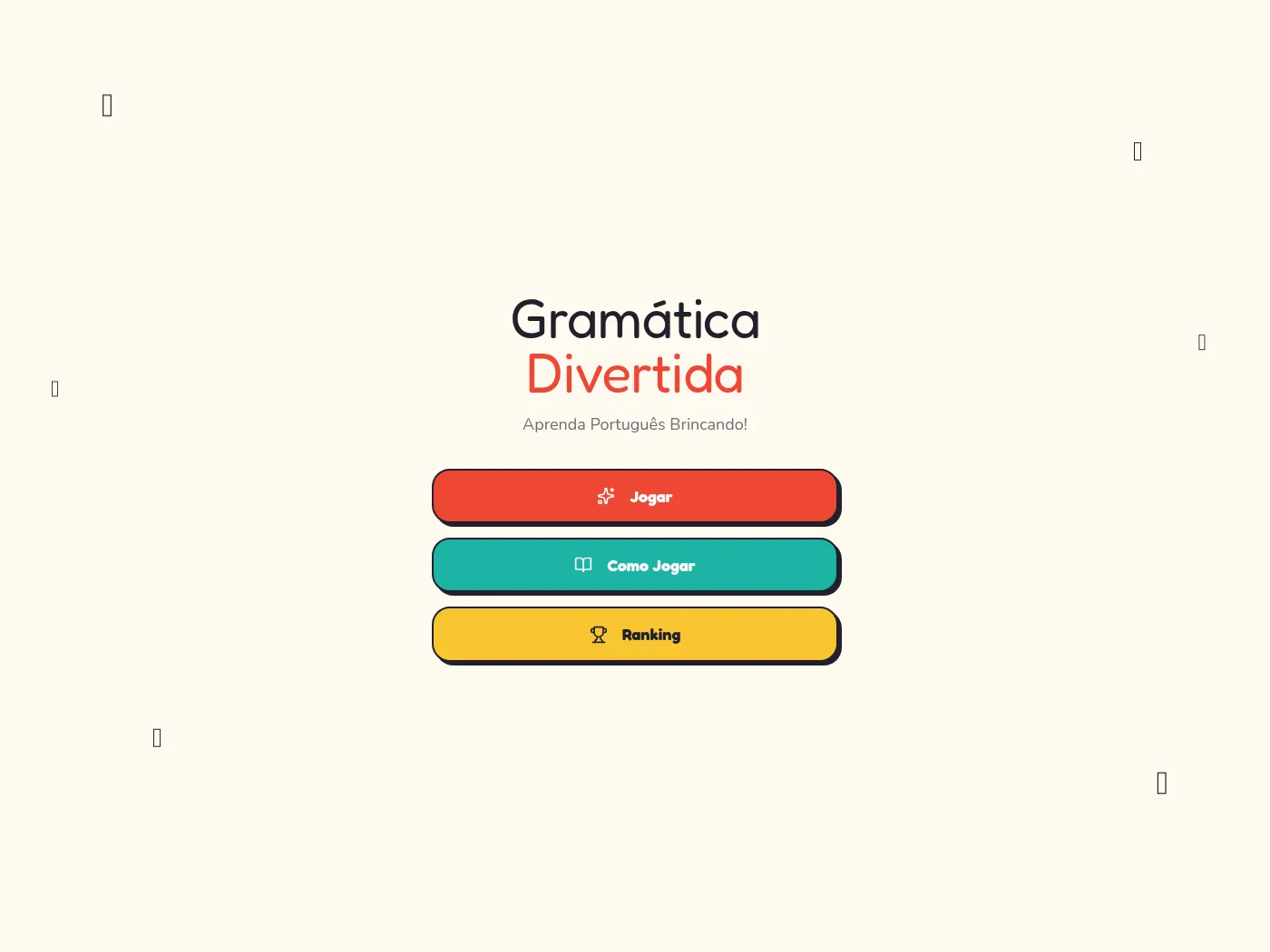 Gramática Divertida Game