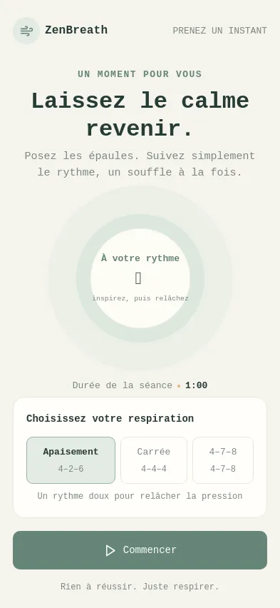 ZenBreath App