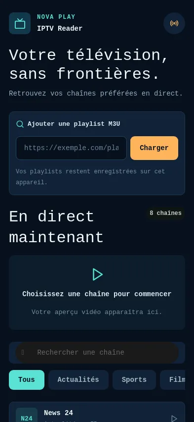 IPTV Reader