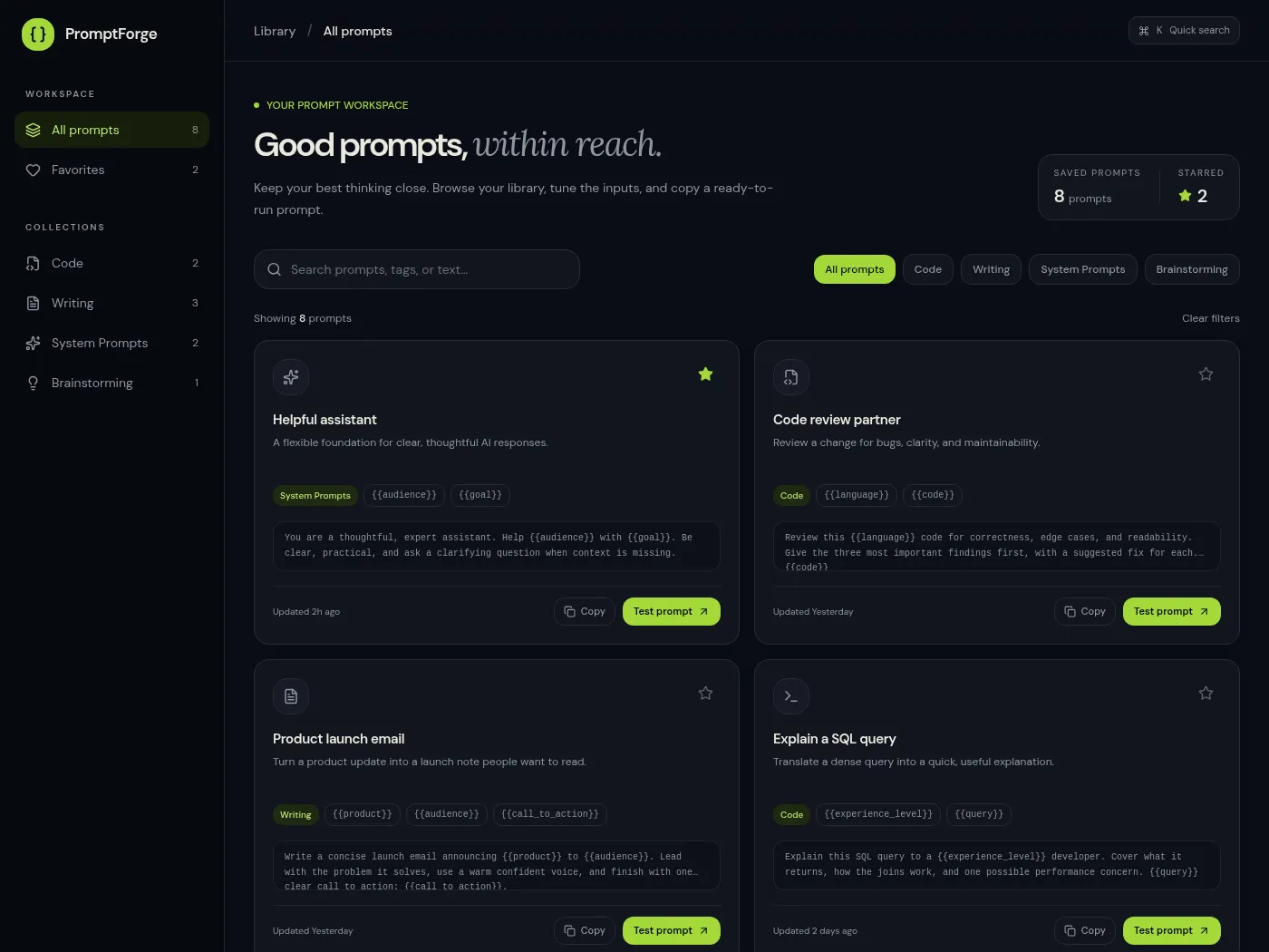 PromptForge