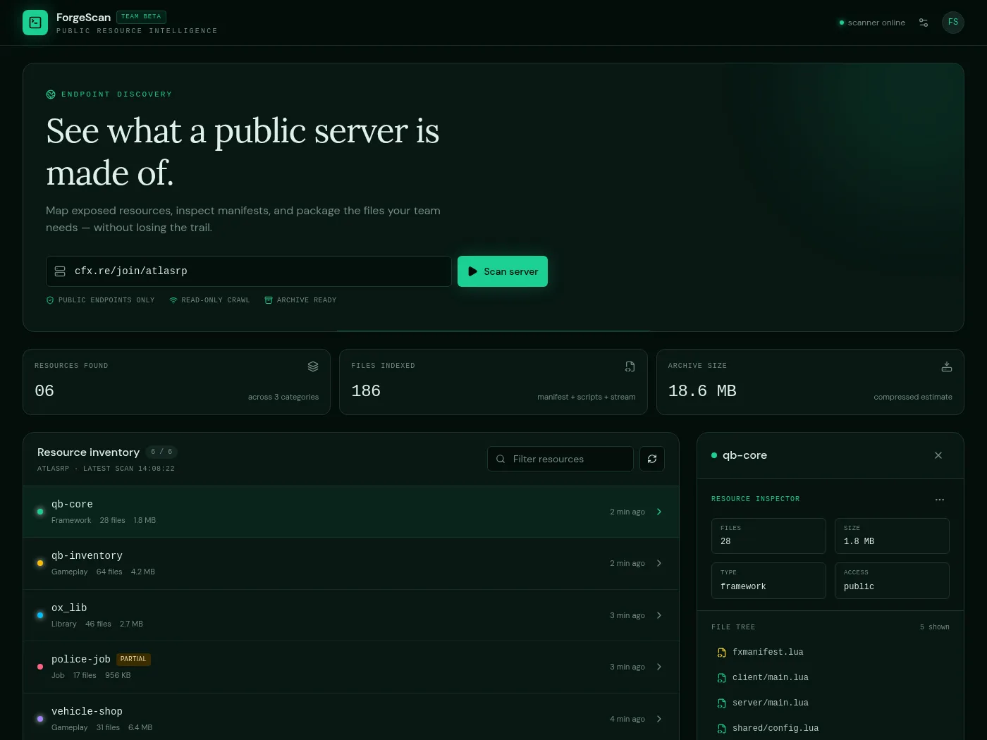 FiveM Resource Scanner
