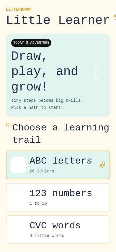 LetterDraw Kids