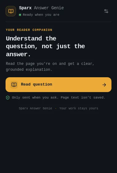 Sparx Answer Genie