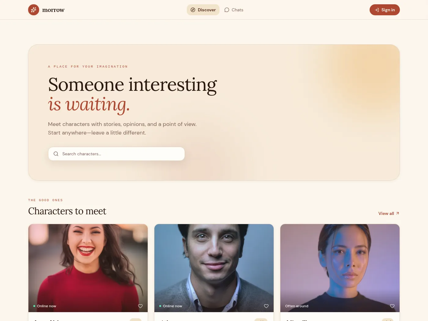 PersonaAI Chat Platform
