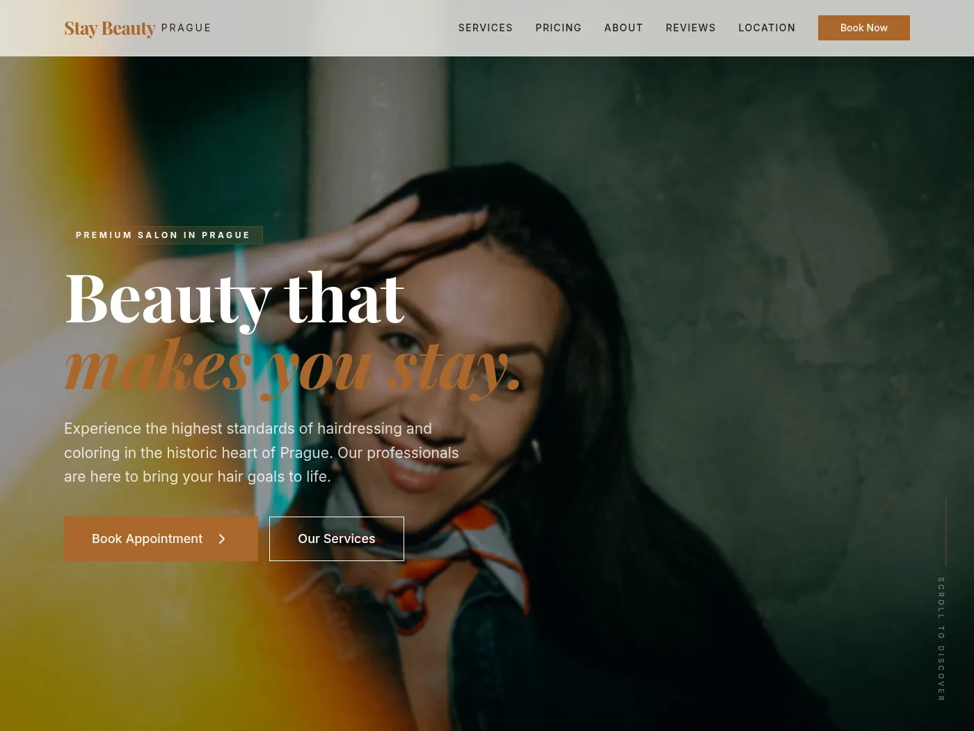 Stay Beauty Salon Web