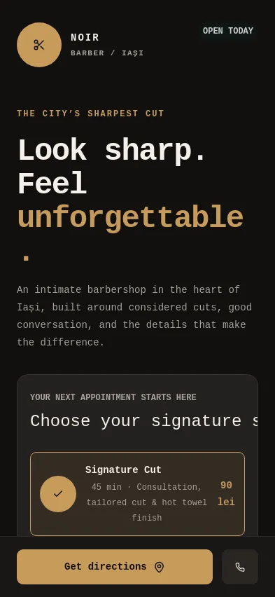 Noir Barber Locator