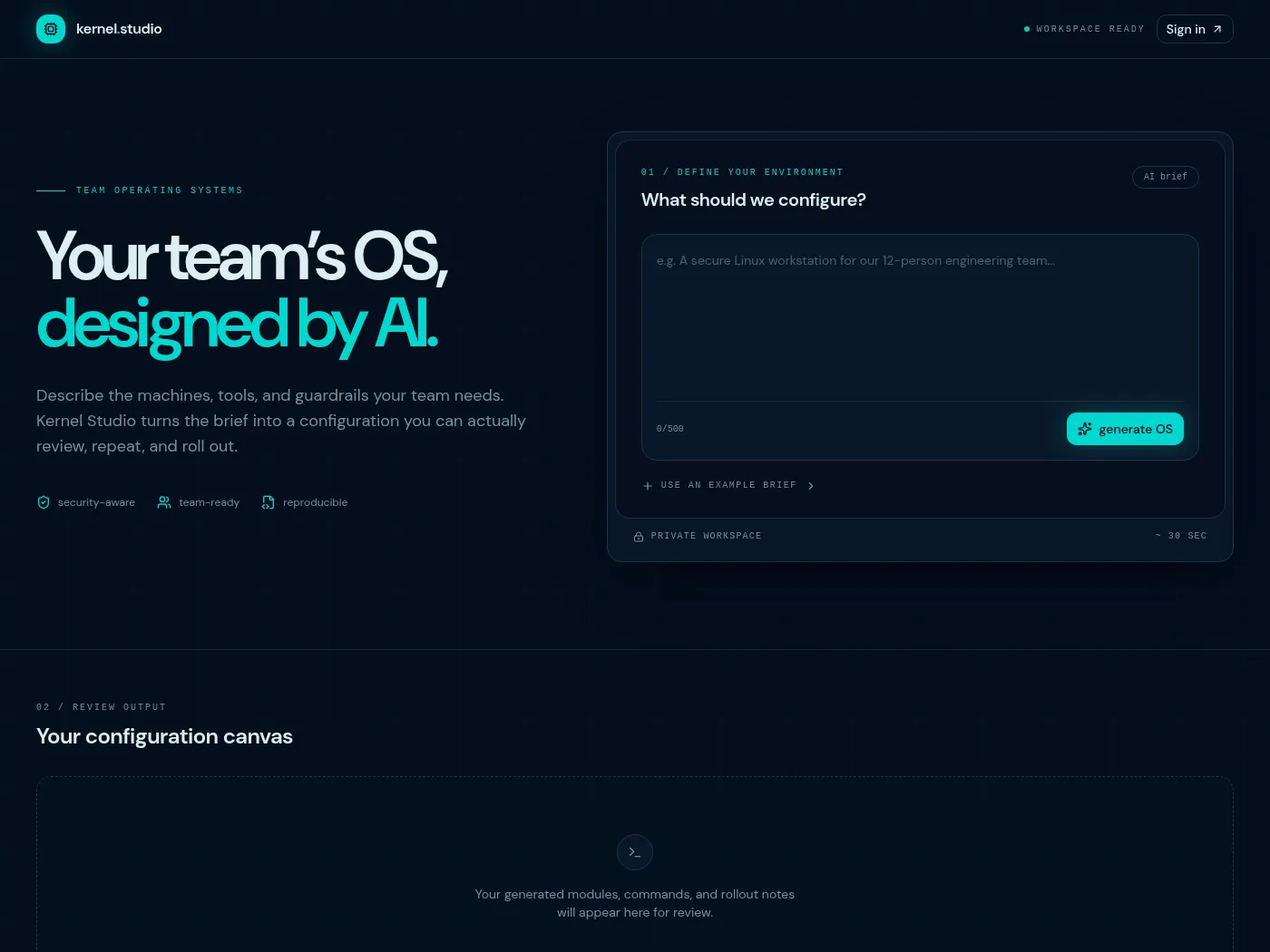 AI OS Builder