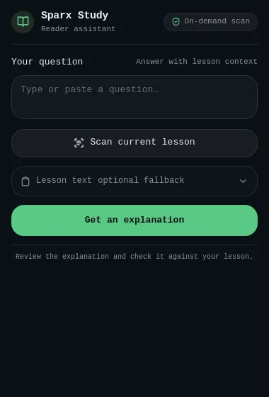 Sparx AI Assistant