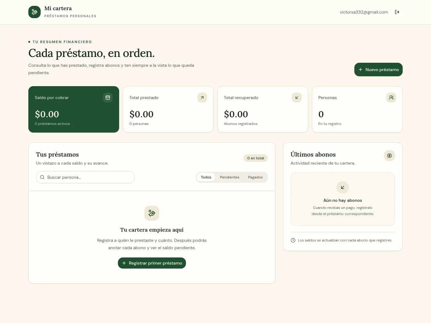 Loan Ledger Tracker