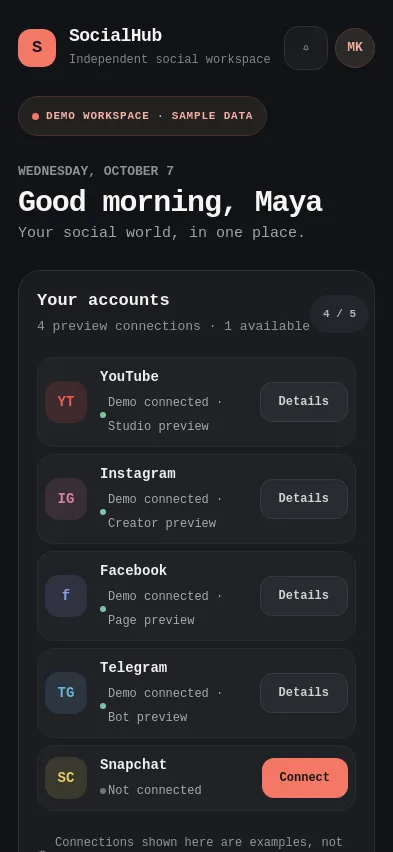 SocialHub
