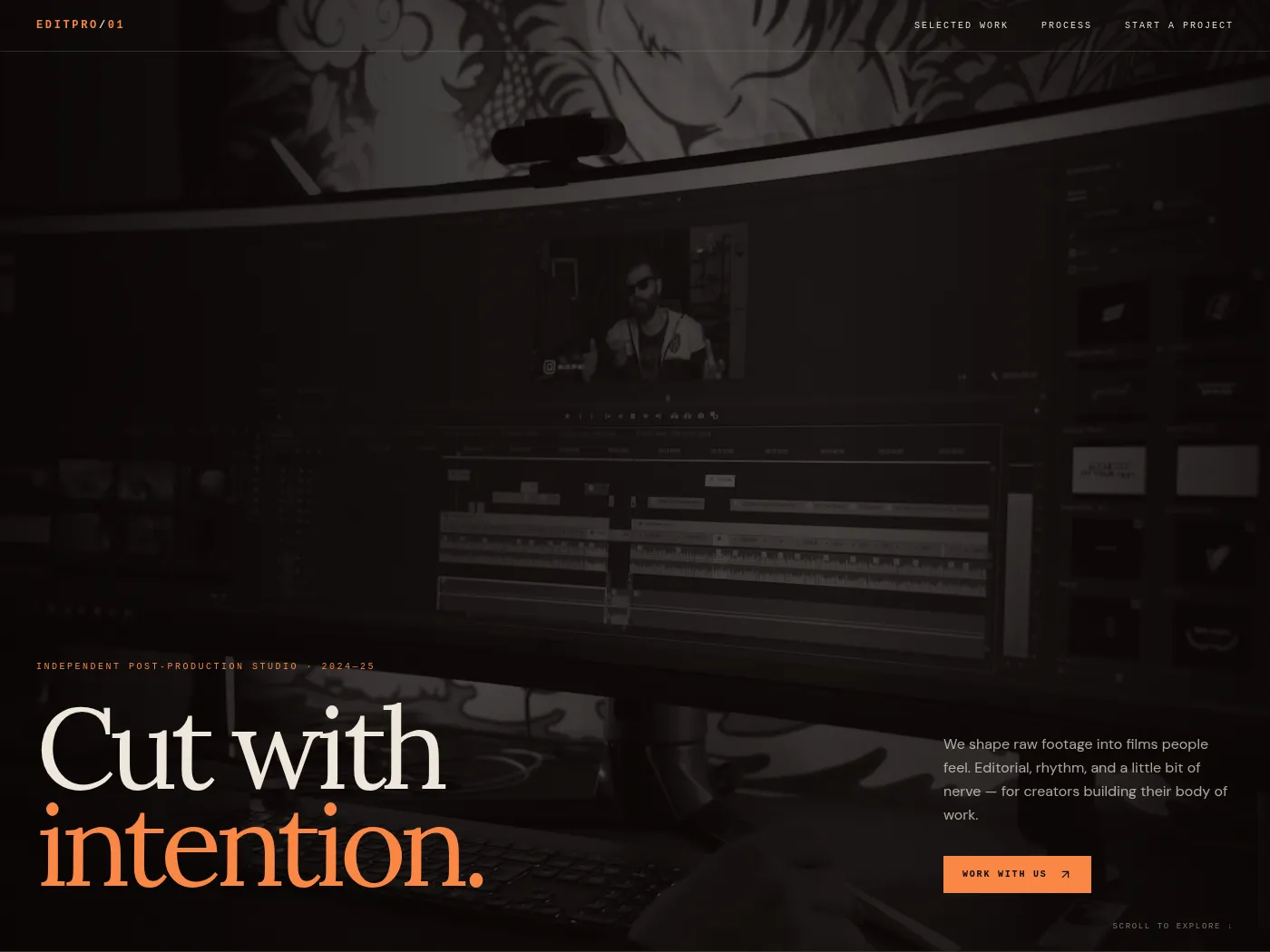 EditPro Agency Site