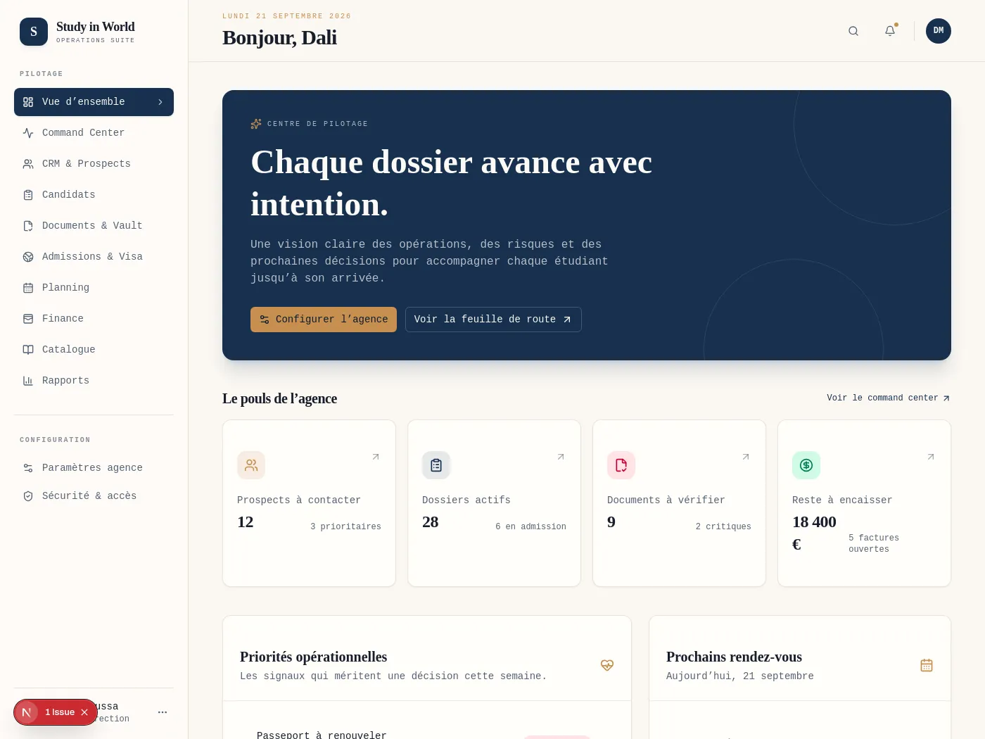 Study in World Suite