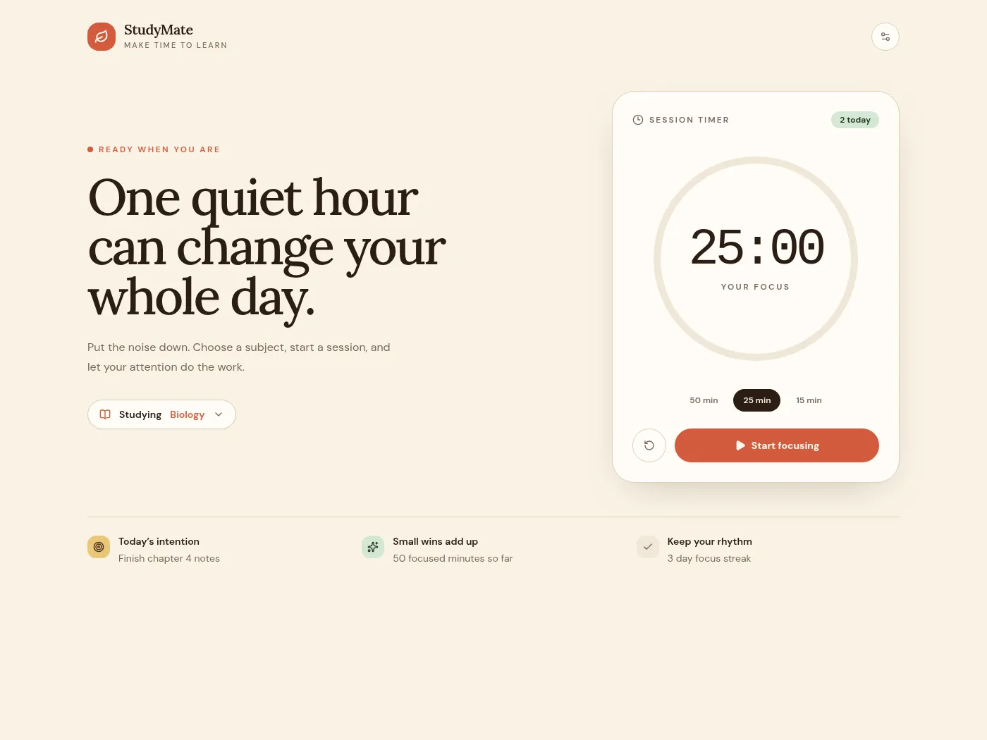 StudyMate App