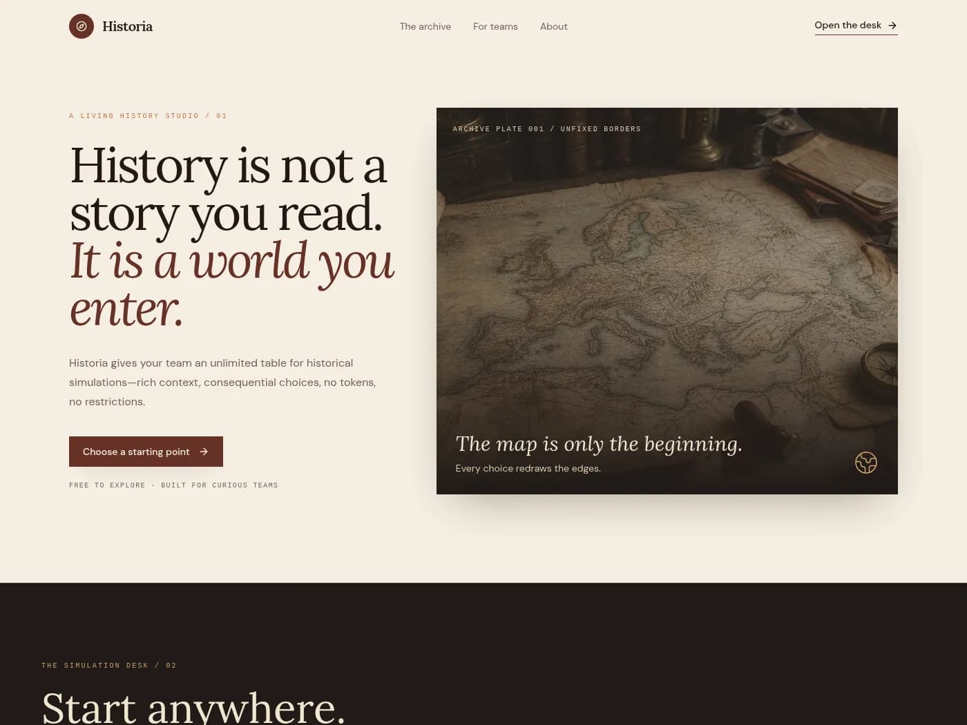 Free Historia Simulations