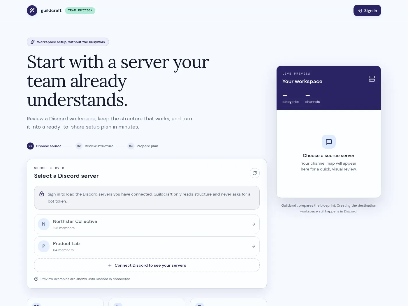 Discord Server Cloner