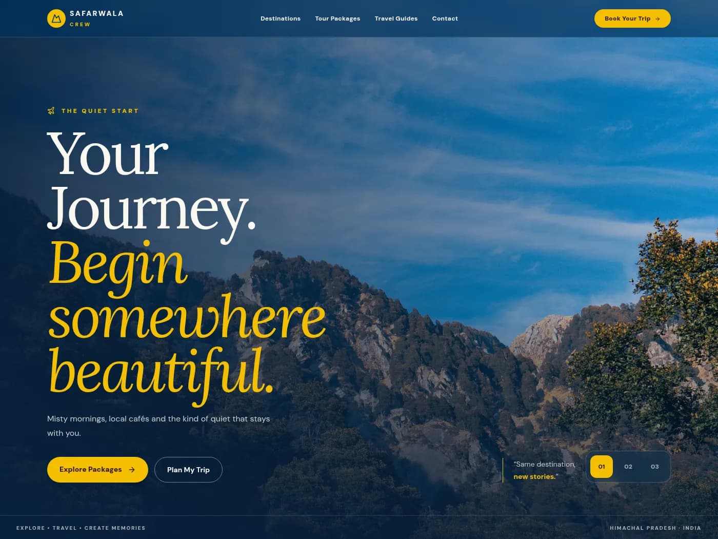 Safarwala Crew Travel Site