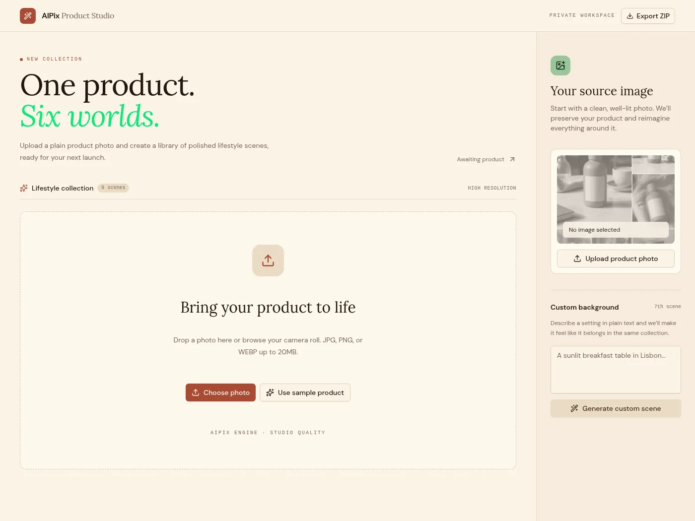 AIPix Product Studio