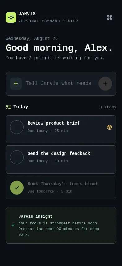 Jarvis Companion