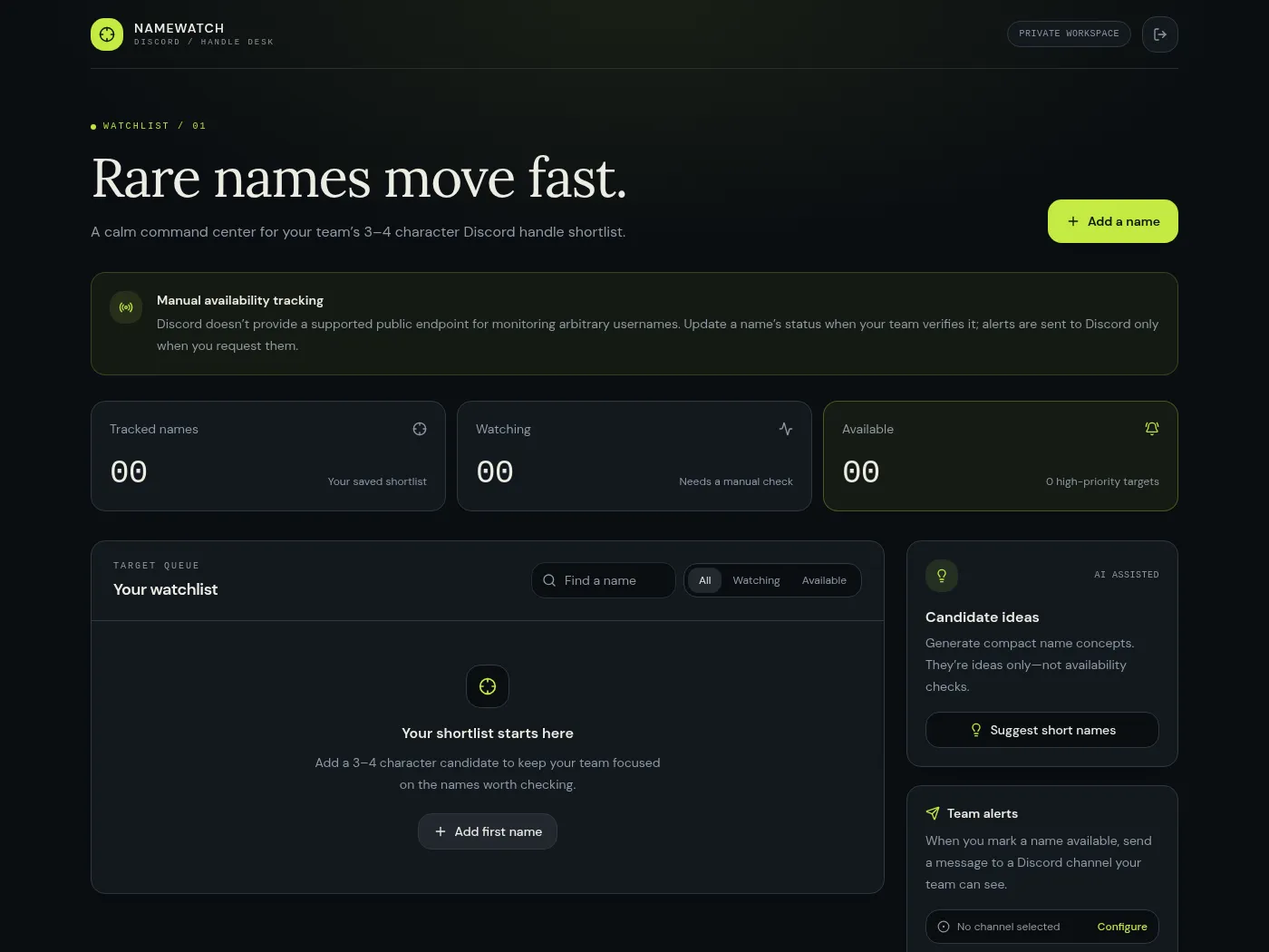 Discord Name Sniper