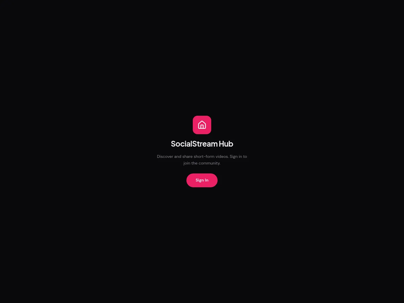 SocialStream Hub