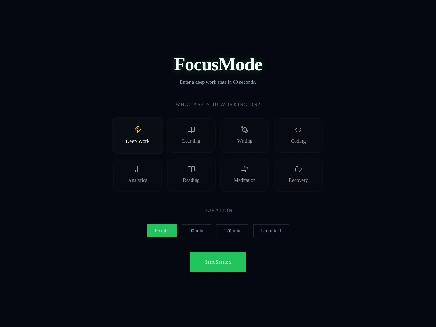 FocusMode Player