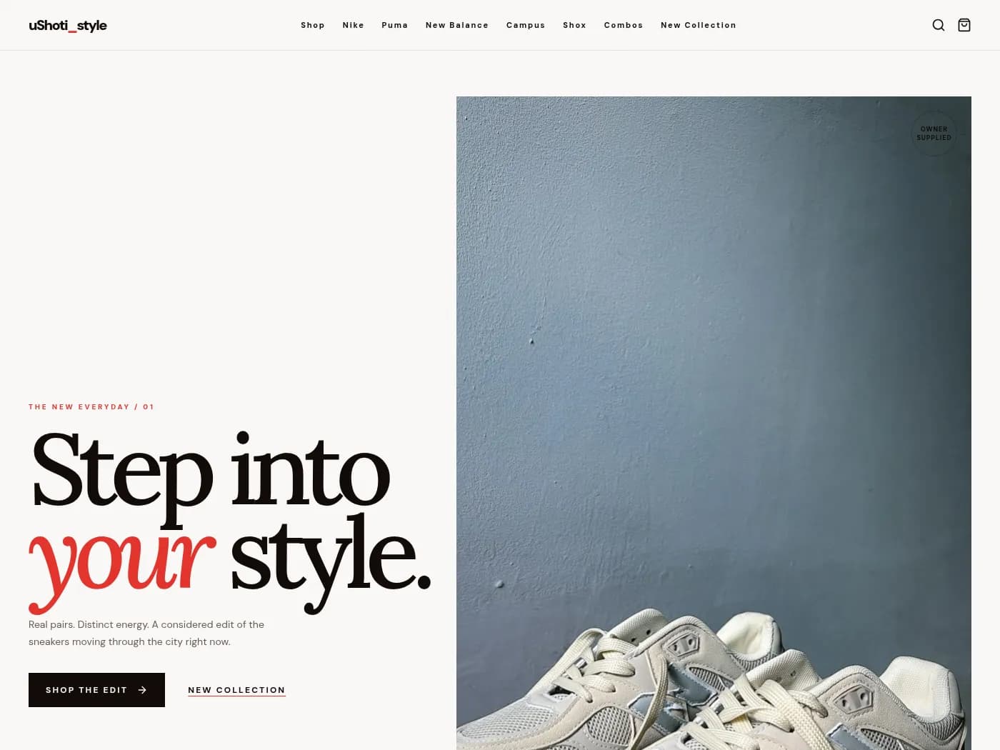 uShoti_style Sneaker Store