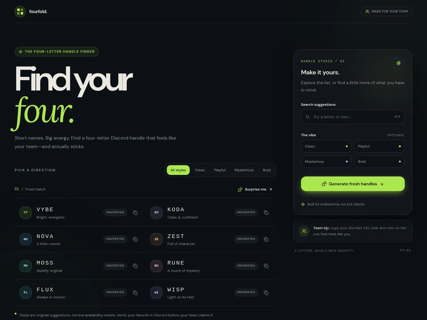 Discord Name Hunter