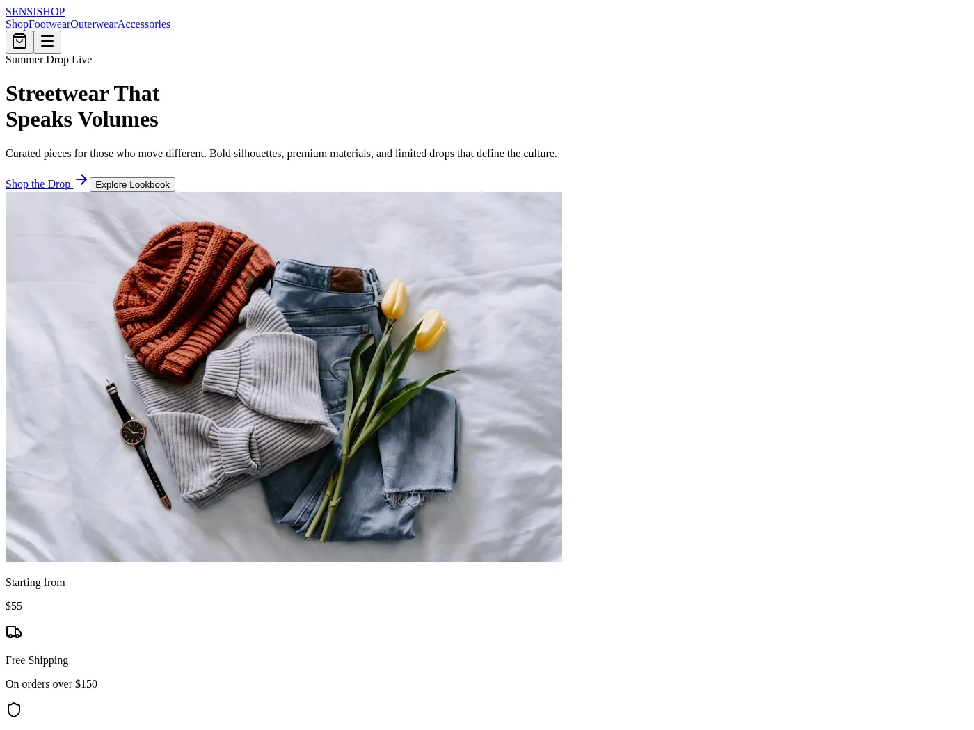 SensiShop Platform