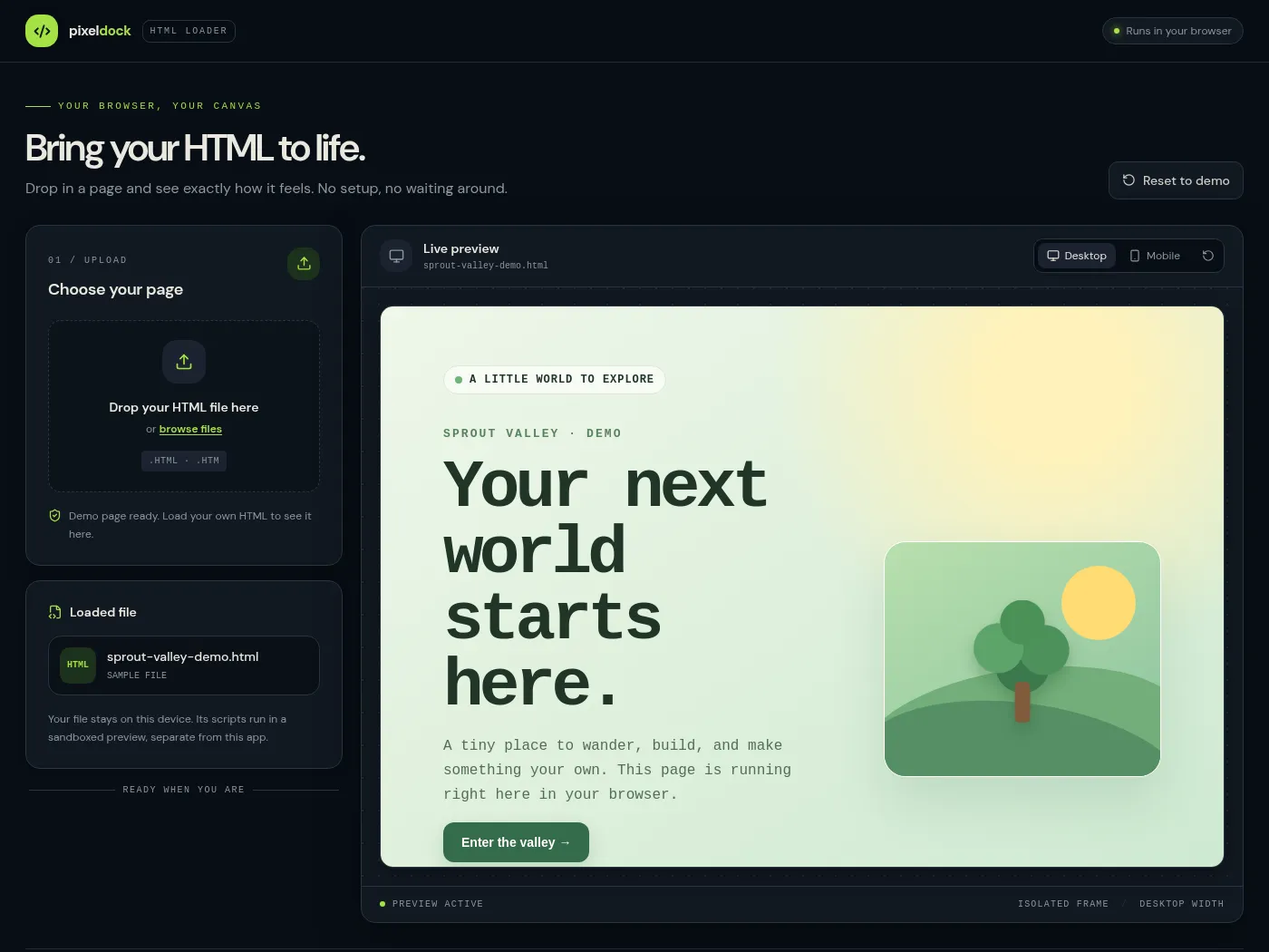 EaglercraftX HTML Loader