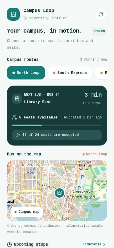 Campus Bus Navigator