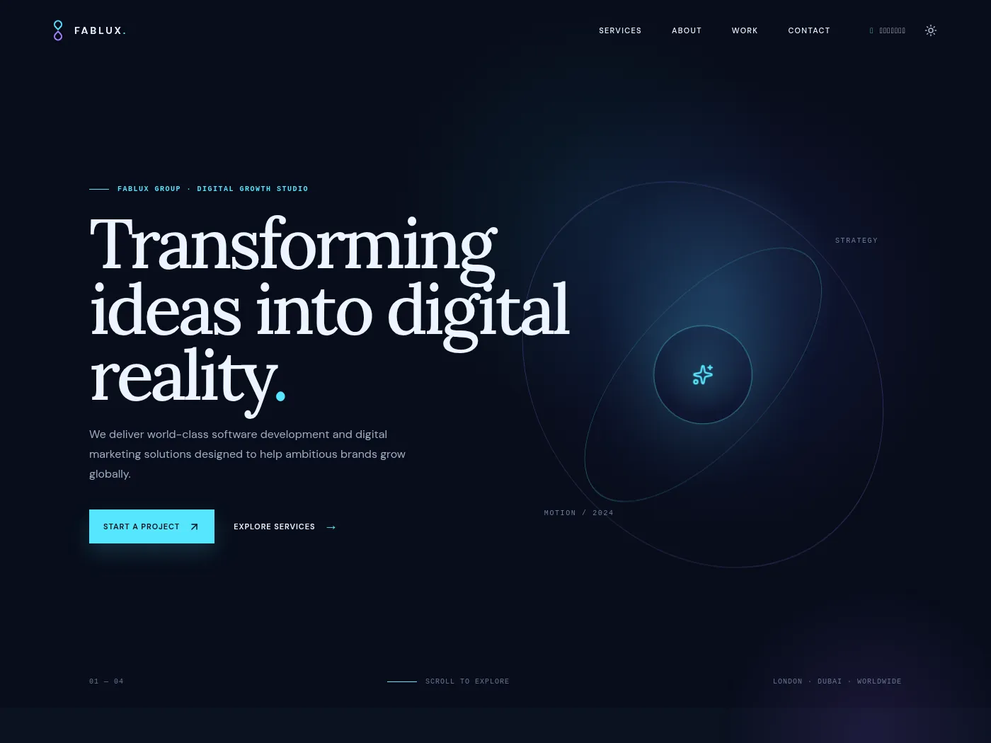 Fablux Group Website