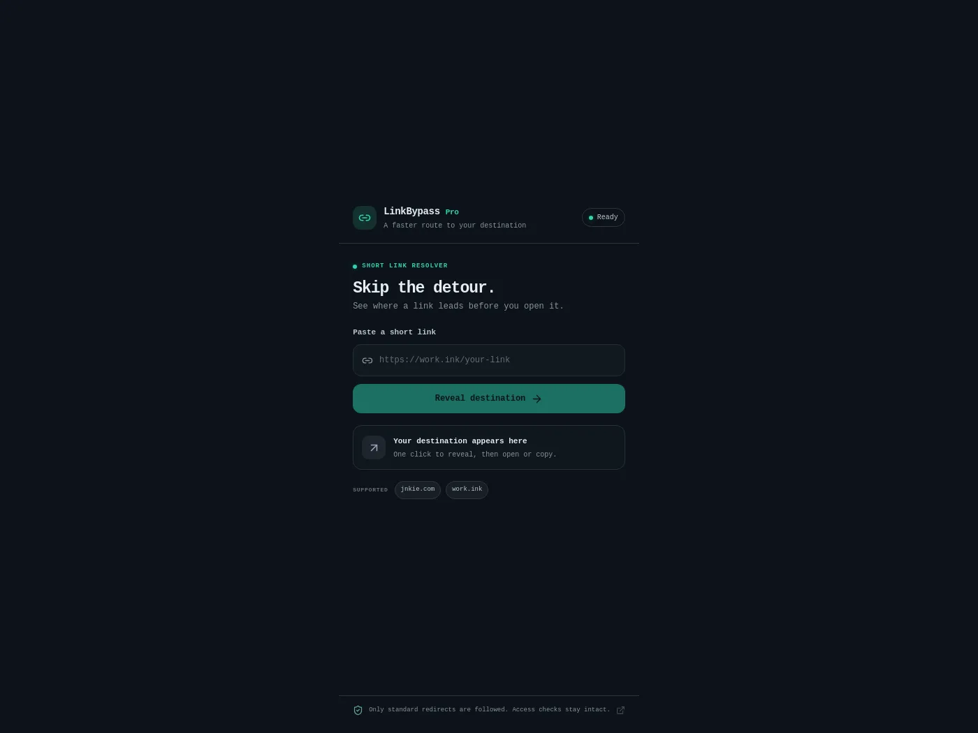 LinkBypass Pro