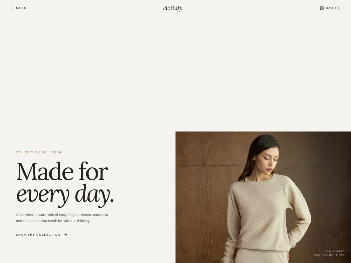 Clothify SaaS Platform